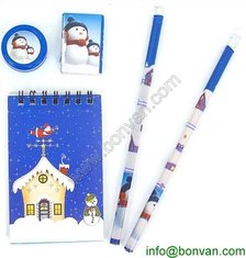 China 5pcs Pencil Eraser Ruler Stationery Set for Student in School,Children Stationery Set supplier