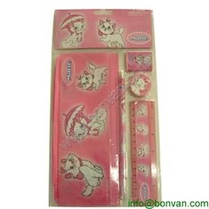 China The latest products office stationery set for kids,mini stationary set with pencil eraser supplier