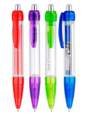 China Wholesale fashion plastic pen, customized logo ball pen, promotional cheap ballpoint pen supplier