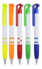 China Logo customized promotional plastic ball pen advertising roller ball point pen supplier