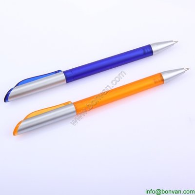 surface frost treat advertising ball pen, from wenzhou factory supplier