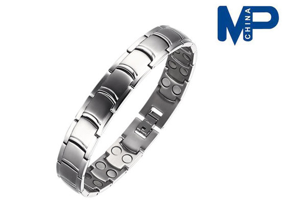 Promotional colorful plating metal bracelet black 210*12*3.2mm