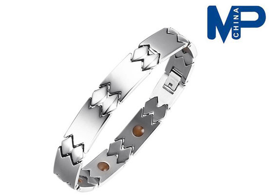 Customized Negative Ion bracelet Free laser logo 205*10*3.0mm