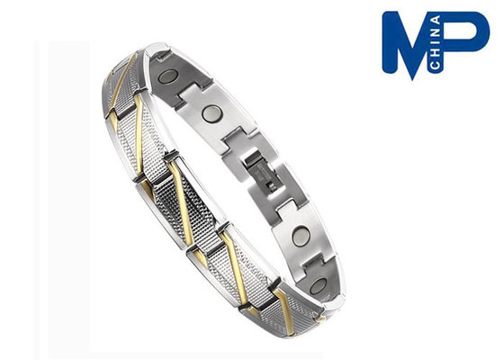 Professional 210*12*3.6mm metallic bracelets plated custom