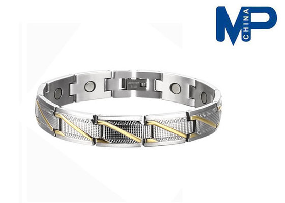 Professional 210*12*3.6mm metallic bracelets plated custom