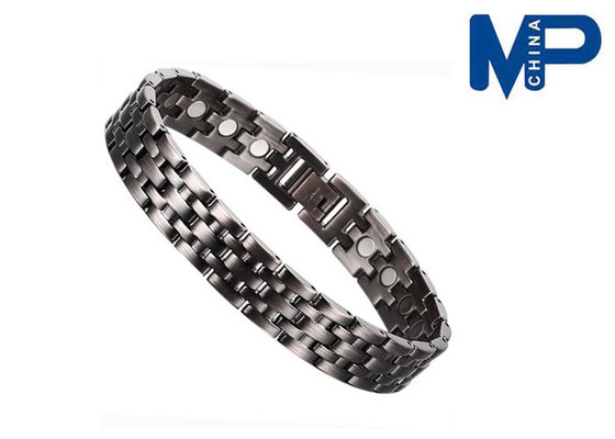 High quality copper ox titanium metal bracelet silver and gold