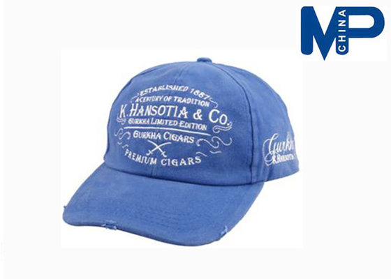 El negro azul amarillo personalizó las gorras de béisbol de la juventud de los sombreros de béisbol unisex