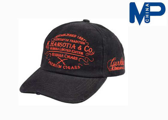 El negro azul amarillo personalizó las gorras de béisbol de la juventud de los sombreros de béisbol unisex