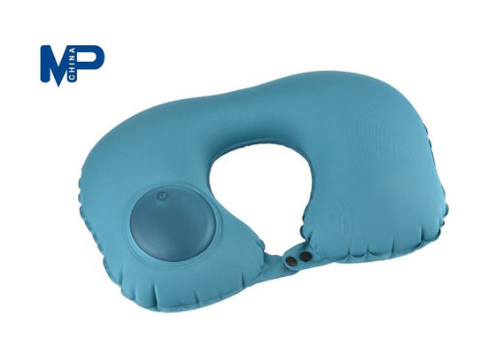 OEM / ODM U - Type Travel Inflatable Pillow Manual Inflatable Pillow