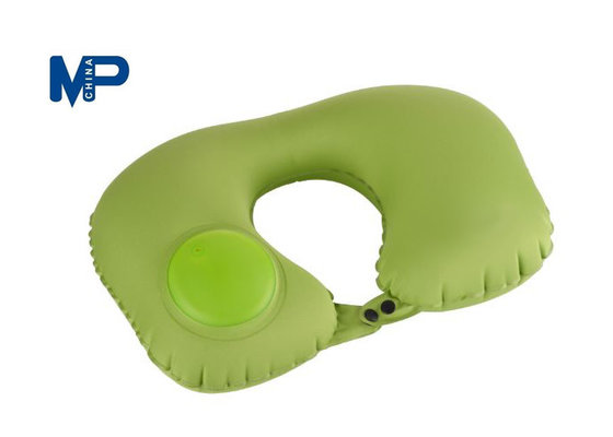OEM / ODM U - Type Travel Inflatable Pillow Manual Inflatable Pillow