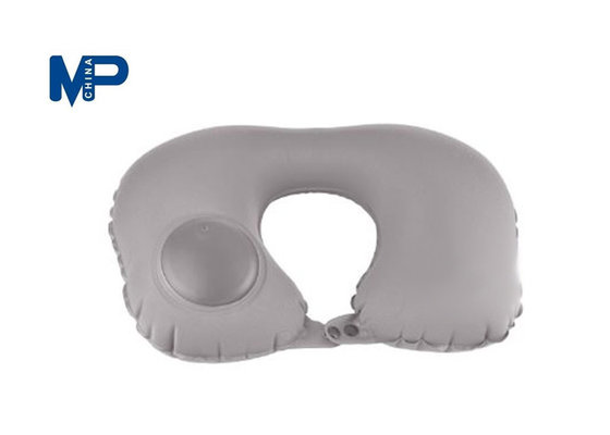 OEM / ODM U - Type Travel Inflatable Pillow Manual Inflatable Pillow