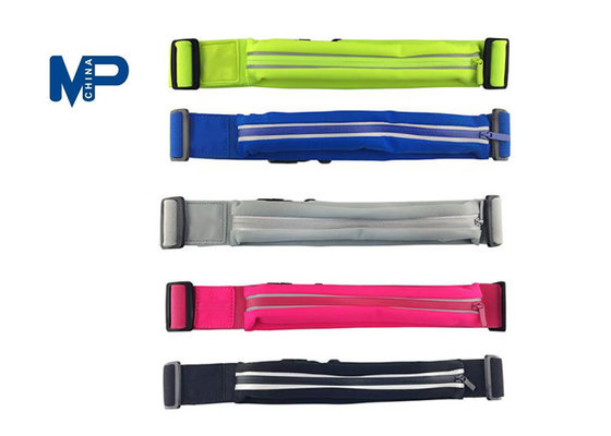 Single Pocket Ultra Thin Sports Pocket Nylon Lycra Reflective Flexible Waterproof