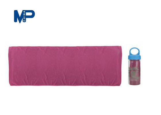 Blue / Green 30 * 90 Cold Sense Ice Silk Sport Towel For Running Outdoor Sport