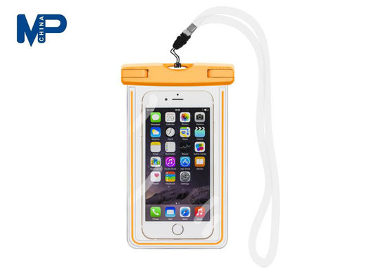 Mobile Phone Luminous Touchable Waterproof Bag Universal For Iphone Galaxy