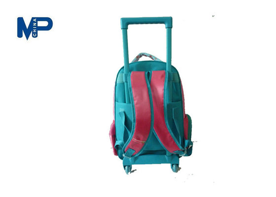 Girls Flower Child Kids Trolley Fashionable Backpack Bag For Primary School