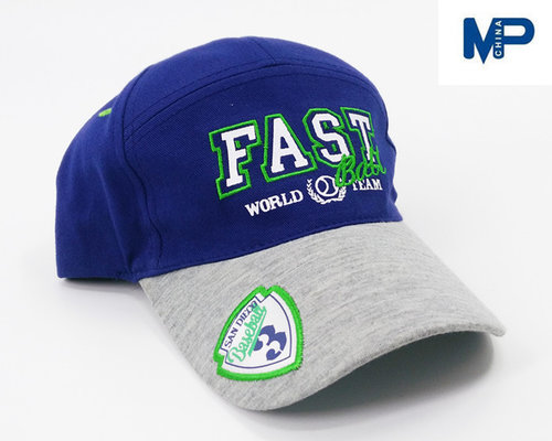Plain Embroidery Cotton Customize Baseball Hats 6 Panel With Mesh Back