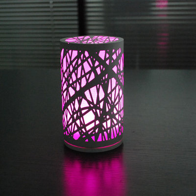 Reizend einzigartiges D95*H165cm-Größe Glas und Eisen LED Tischlampe nachts.