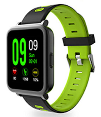 Fashion classic Smart Watch 40*49*10.8mm Colorful silicone belt