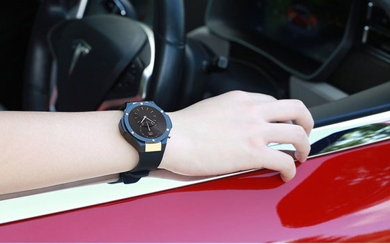 MTK6580 Gainestown LED smart watch stainless steel case 1.3GHz cotex-A7 CPU