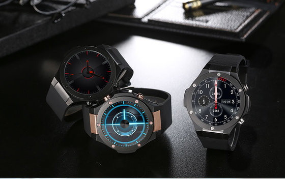 MTK6580 Gainestown LED smart watch stainless steel case 1.3GHz cotex-A7 CPU