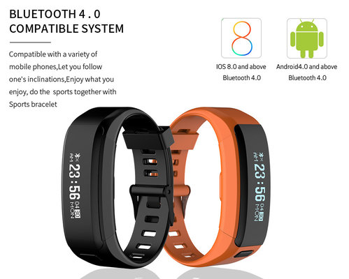 Waterproof  Smart Watch with heart rate monitor and blood pressure