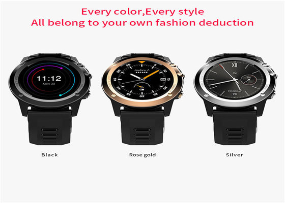 GPS Navigation LED Smart Watch MTK6572 Dual Core CPU With Heart Rate Monitor Function