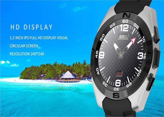 Full Lamination LED Smart Watch Capacitive Touch Screen TPU Material Watchband