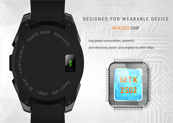 USB Port Touch Smart Mobile Watch , Android Mobile Watch 0.91 Inch OLED Display