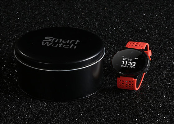 Magnetic Attraction Charging LED Smart Watch Norway Nordic NRF51822 CPU IP68
