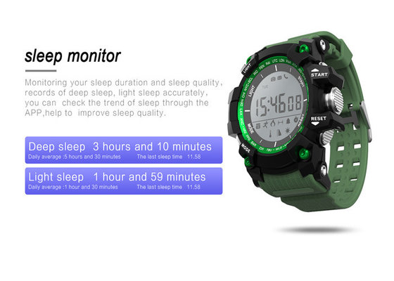 TPU LED Smart Watch IP68 Waterproof Color Display Screen Multiple Sports Mode