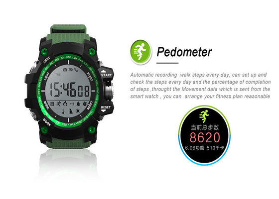 TPU LED Smart Watch IP68 Waterproof Color Display Screen Multiple Sports Mode
