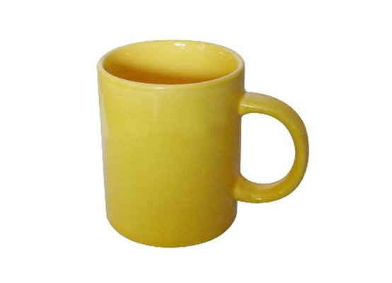 12OZ Black personalized ceramic coffee mugs for Hotel / restaurant / home