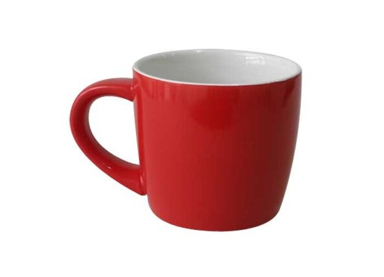 Colorful stoneware custom ceramic Mugs Capacity 320ML for milk / beverage / juice