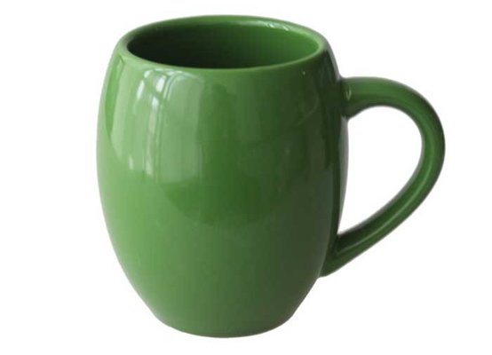 固体艶出し色の容量 520ml AB の等級の注文の陶磁器のマグ