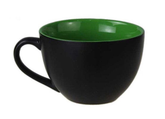 Cute 650ML Custom Ceramic Mugs , stoneware ceramic tea cups Freezer Safe