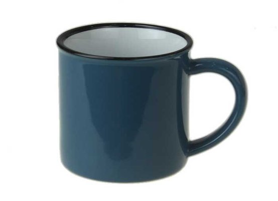 Micro-waver safe 390ml glaze color Ceramic water Mugs in Cylinder shape