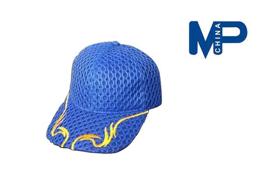 Bird eye fabric Personalized Baseball Hats , hole and Logo Embroidered Baseball Cap
