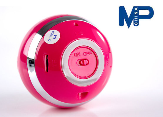 Wireless Portable Bluetooth Speaker , Rround bluetooth PC speakers with Micro SD