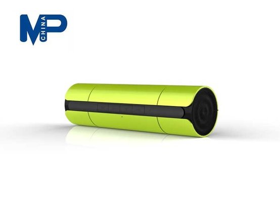 Mechanical Keys Cylindrical tube stereo bluetooth speakers for laptop / cell phone