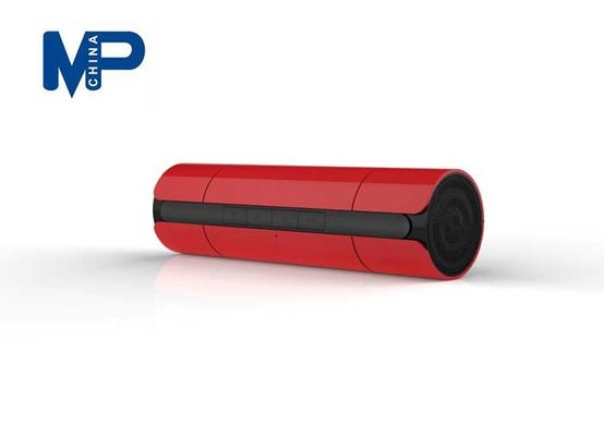 Mechanical Keys Cylindrical tube stereo bluetooth speakers for laptop / cell phone