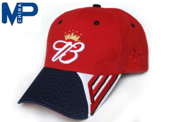 Custom cotton snapback cap Embroidery hole and Logo , mens baseball caps