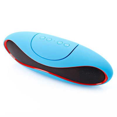 Black / Blue hifi Portable Bluetooth Speaker with Microphone , Music player