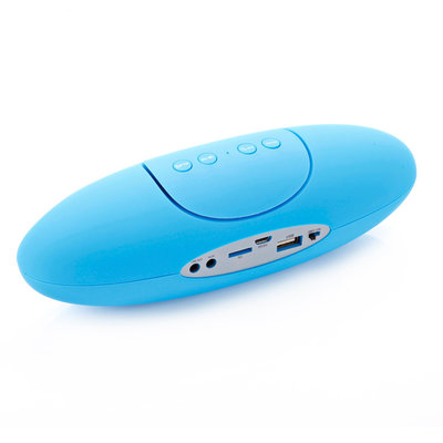 Black / Blue hifi Portable Bluetooth Speaker with Microphone , Music player