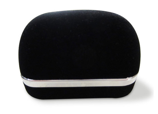 Black classy square velvet customized gift box for jewelry ,small gift boxes