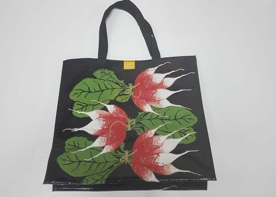 Single belt Packsack Handled Embroidered PP Shopping Bag for Womens