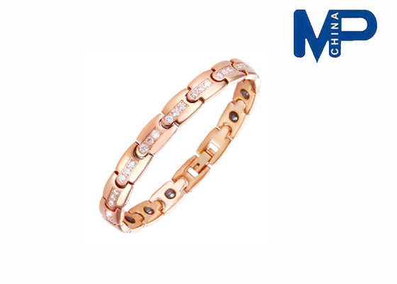 Schmuckedelstahlarmband, des Seil-Charmes der Frauen metallische Armbänder