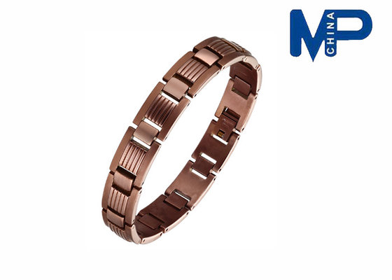 Customizable Fashionable magnetic titanium metallic bracelets for girls