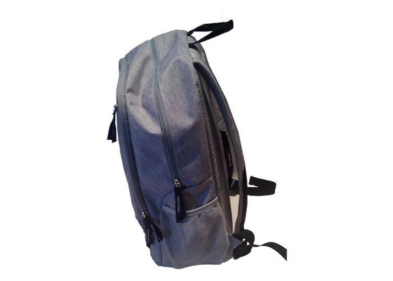 School Student Leisure Trendy Canvas Backpack Customized Polyester Handle