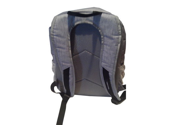 School Student Leisure Trendy Canvas Backpack Customized Polyester Handle