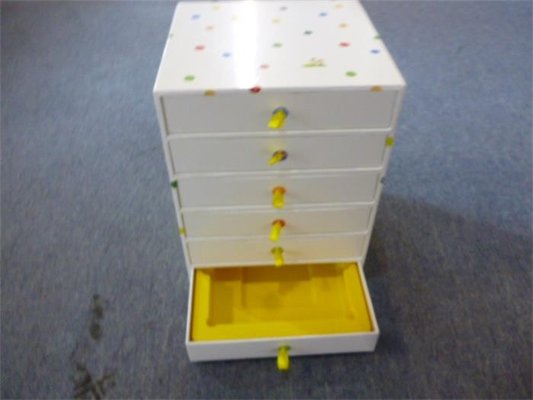 Lock Fashionable Texture Paper Gift Boxes Rectangular shape for home / office